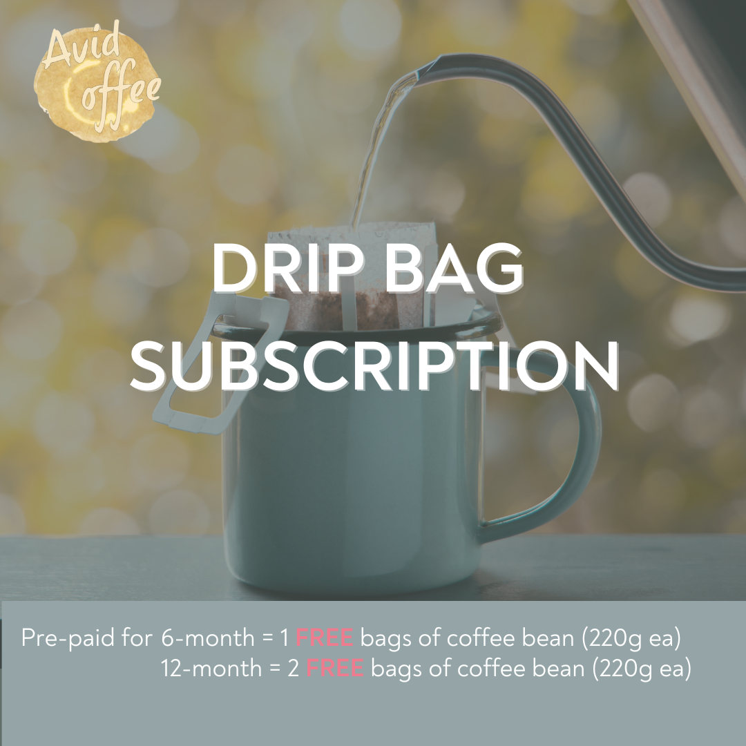 Drip Bag Subscription - Avid Coffee CA